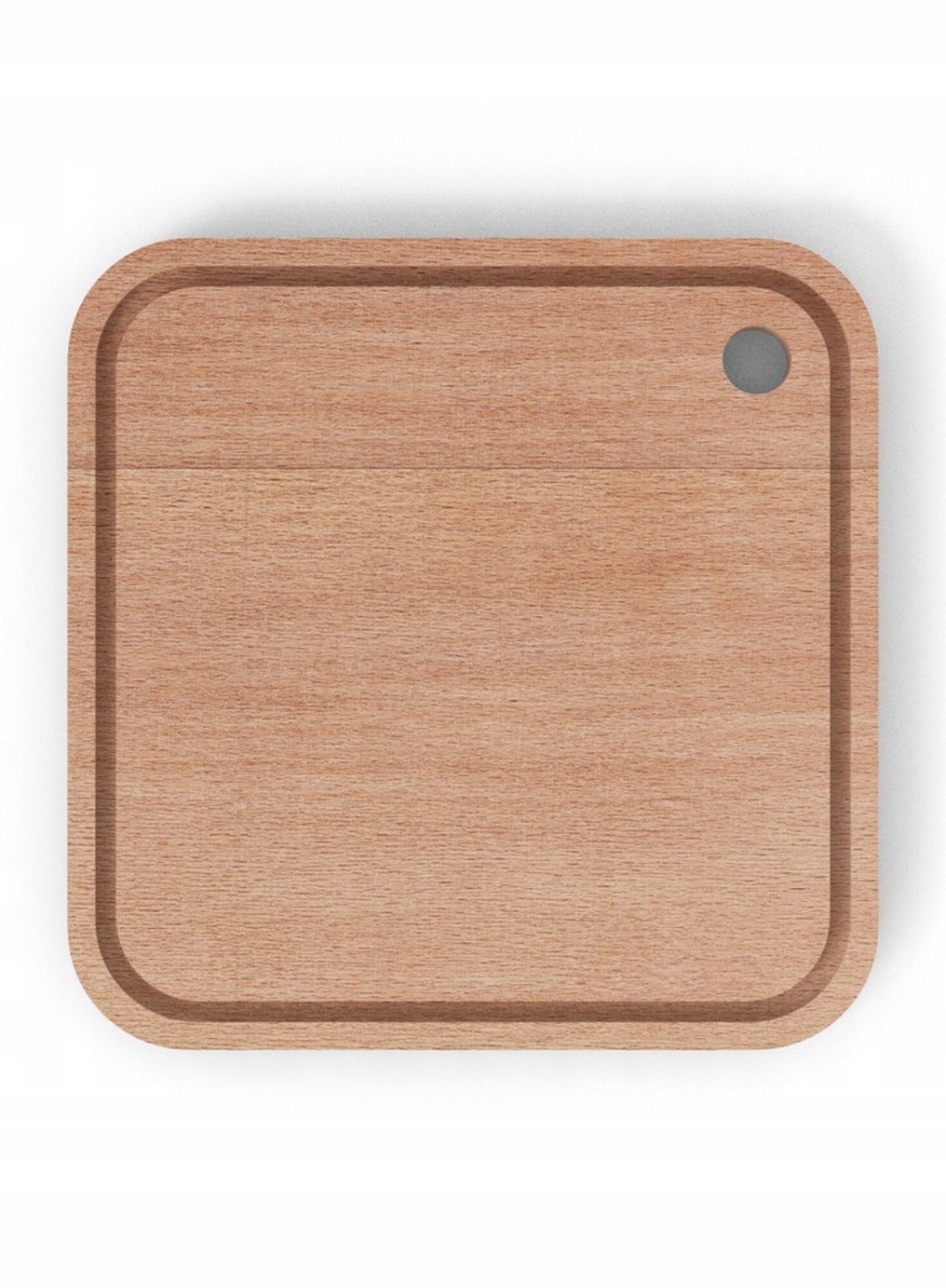 Разделочная доска Monbento "Square", квадратная, бежевая, 13,9x13,9 см
