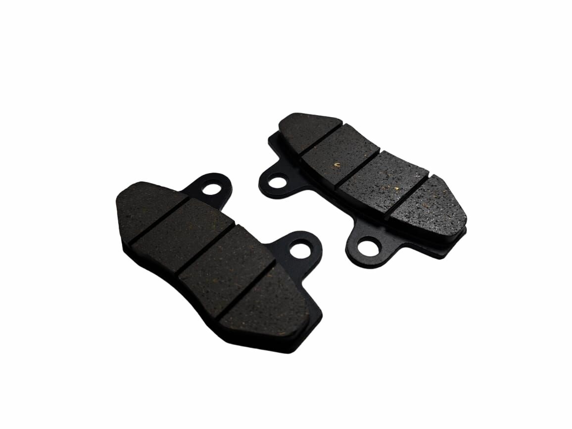 Комплект тормозных колодок для питбайка, мотоцикла и скутера с двухпоршневым суппортом