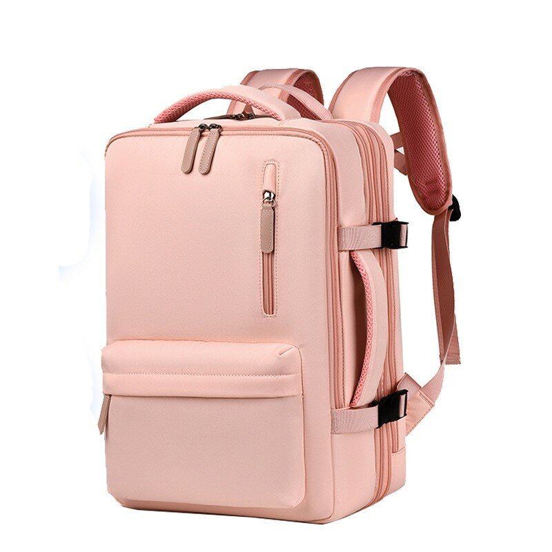 Большой водонепроницаемый рюкзак для ноутбука объемом 40 л для женщин и мужчин, дорожный школьный рюкзак с USB-портом для зарядки и несколькими отделениями