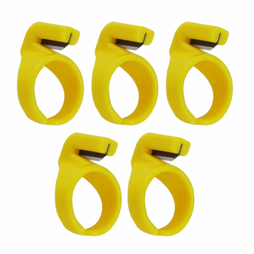 1 набор из 5, кольцевой нож, секущий нож-желтый