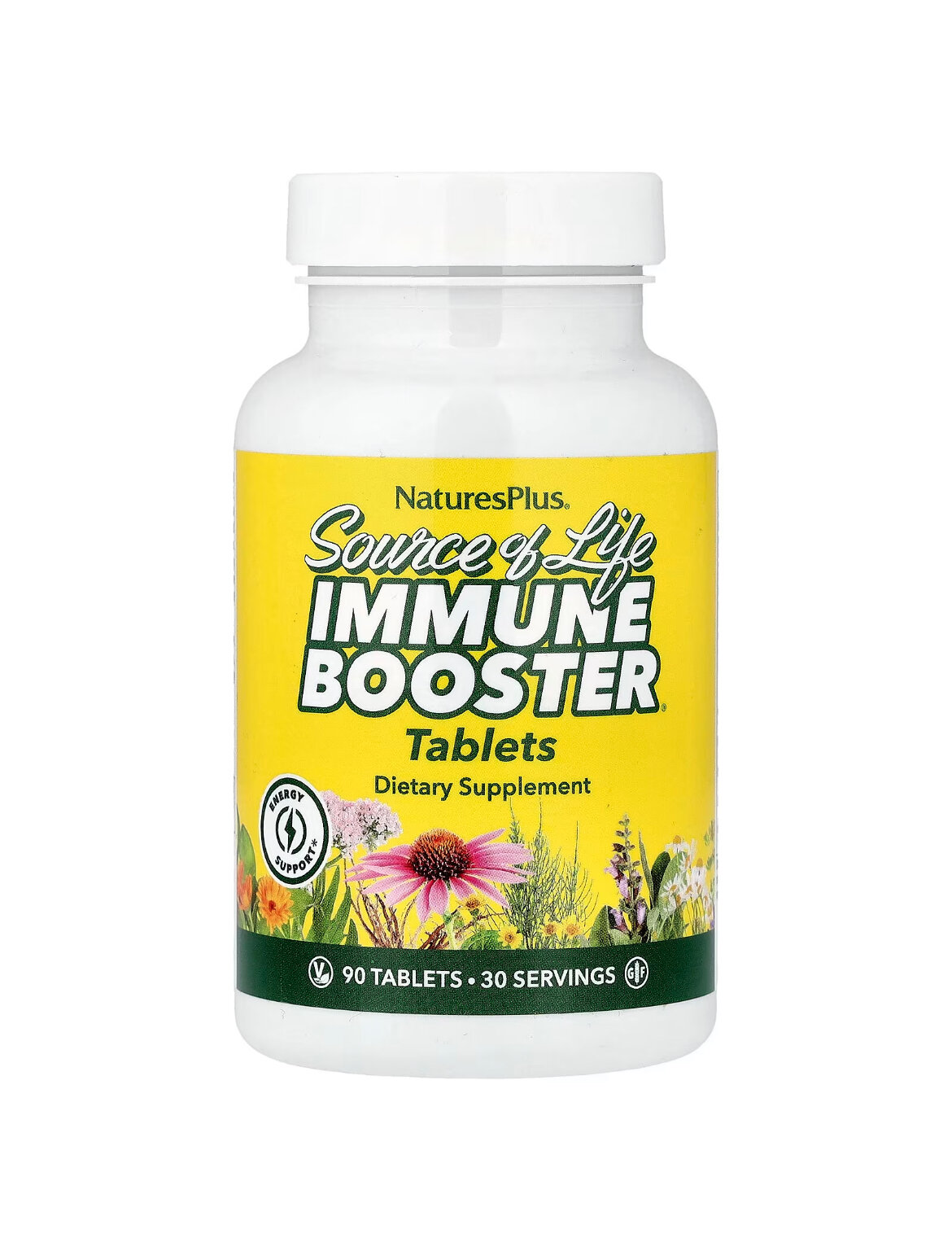 Natures Plus, Source of life, Добавка для укрепления иммунитета, 90 таблеток