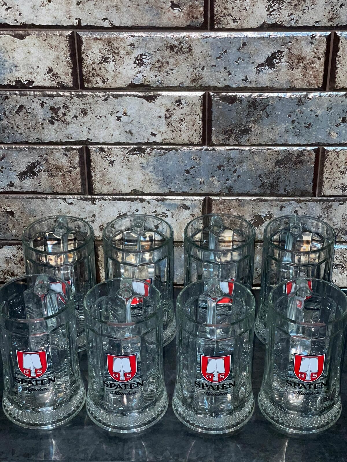 Пивная кружка. SPATEN 0.5 8 штук