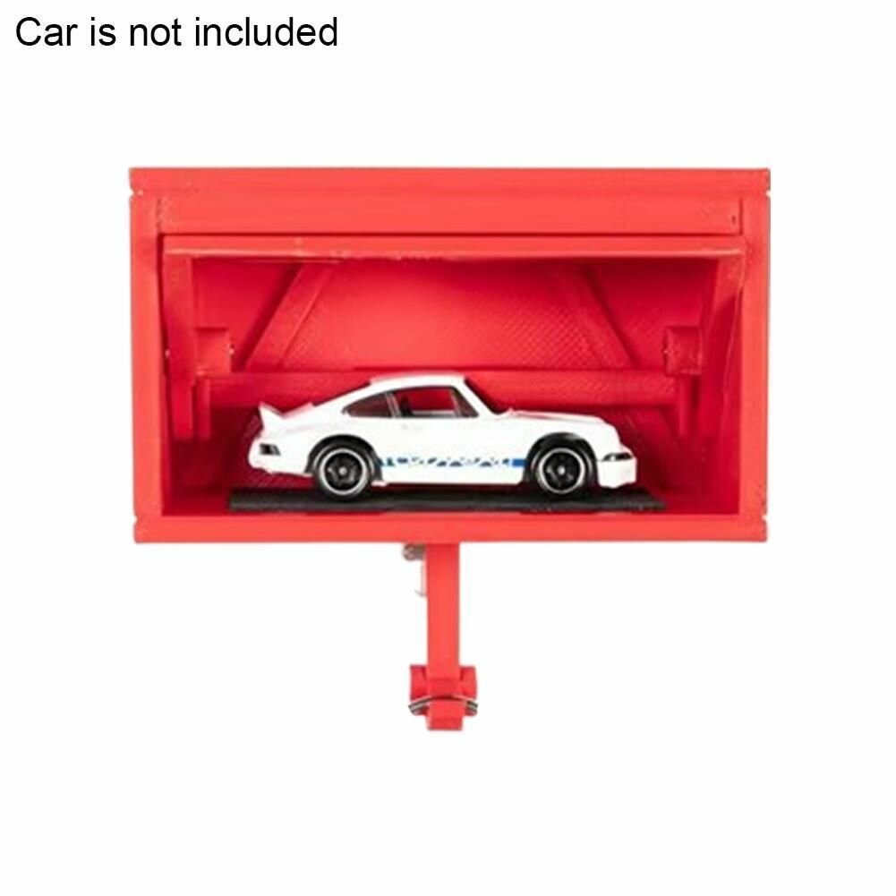 Креативная настенная вешалка для ключей в форме гаража, напечатанная на 3D-принтере