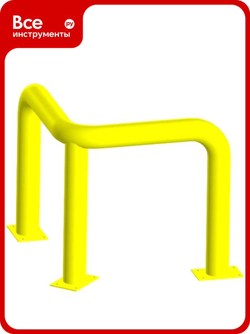 Защита угла металлическая Parallax угловой отбойник 607YL19003-ZCH, универсальный, 76 мм, 3 мм