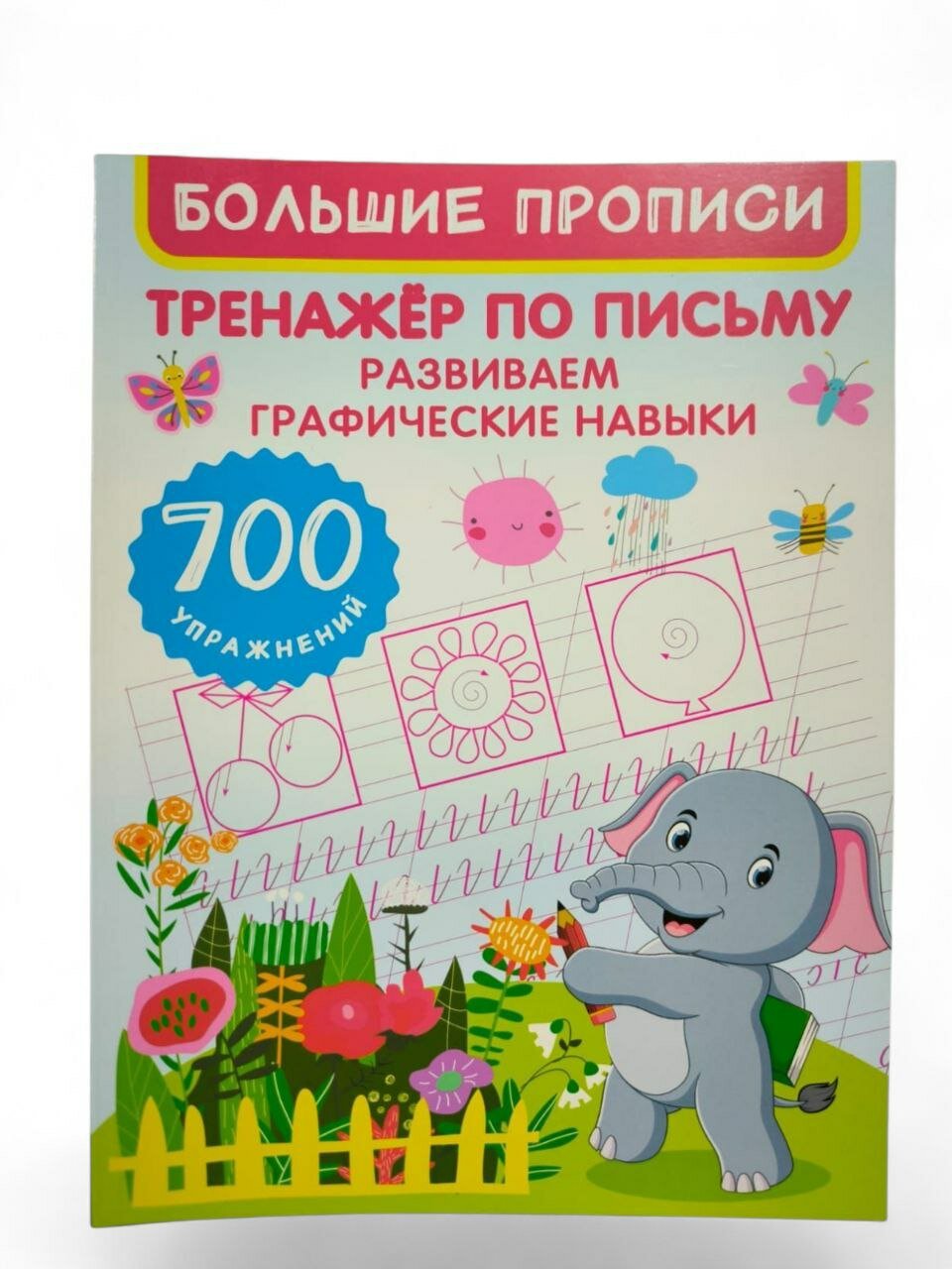 Тренажёр по письму. Развиваем графические навыки. 700 упражнений