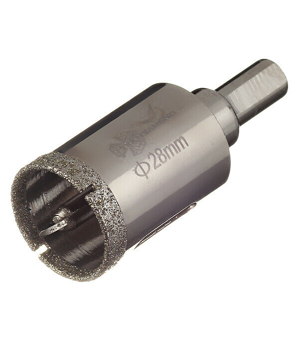 Коронка алмазная Trio-Diamond 400028 по керамограниту d28 мм