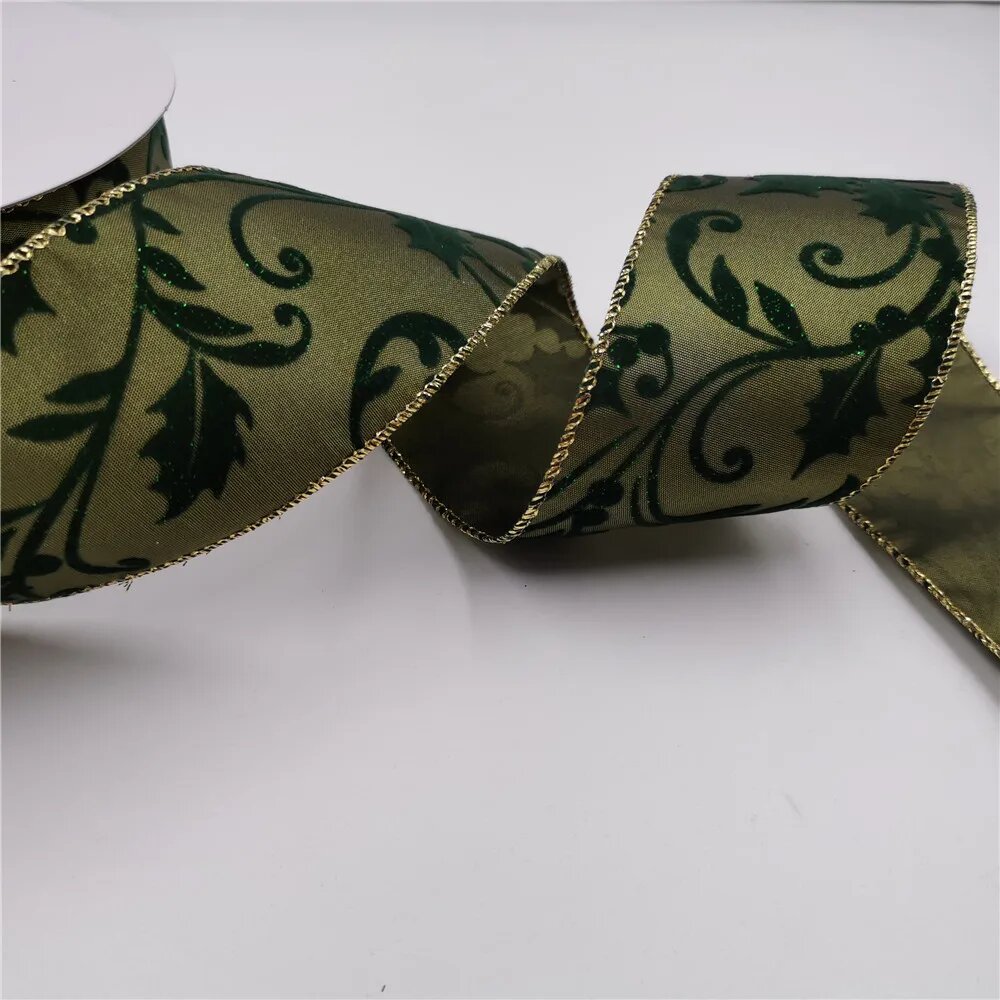 Шотландская лента из полиэстера, красная застежка, 25 ярдов N2271