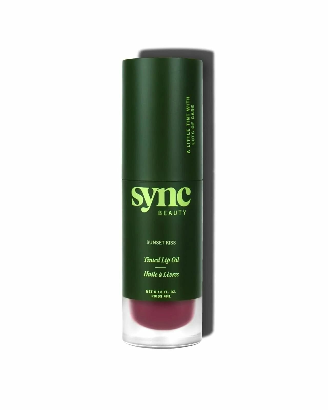 Тонирующее масло для губ SYNC Beauty tinted Lip Oil-SUNSET KISS 4ml