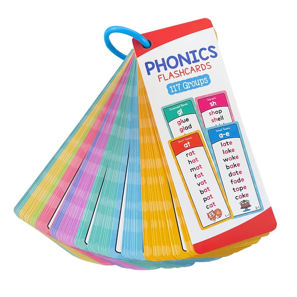 Обучающие карточки phonics GSF для детей 3-6 лет