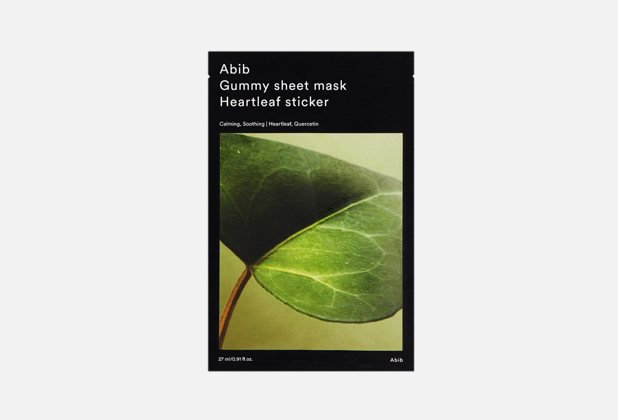 Тканевая маска для лица ABIB Gummy sheet mask Heartleaf sticker