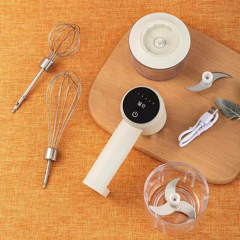 Перезаряжаемый многофункциональный ручной блендер для яиц