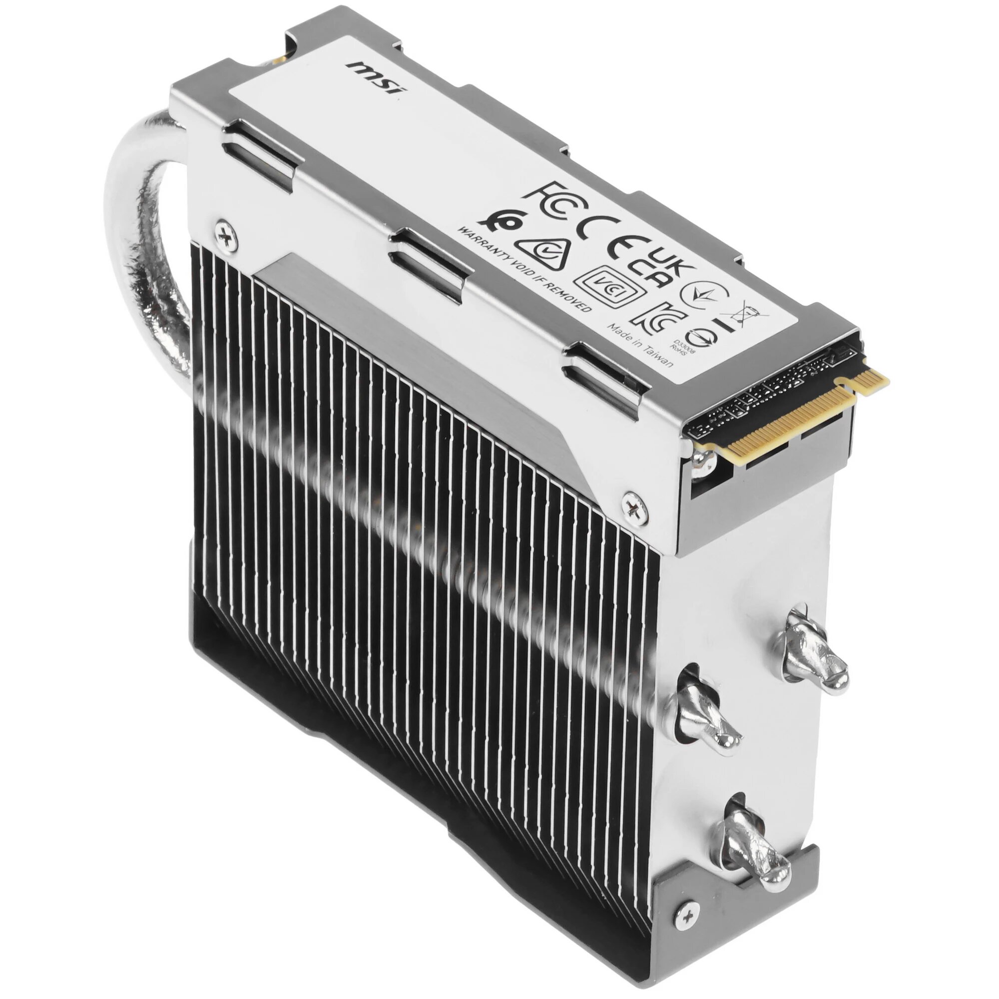 Жесткий SSD диск MSI M580 S78-440R110-P83, 4 ТБ, PCIe 5.0 x4, NVMe 2.0, серый