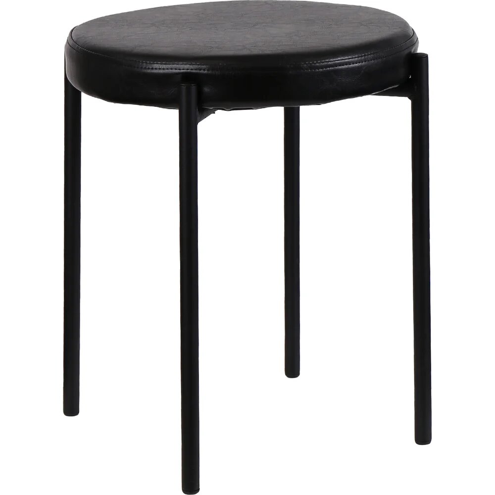 Nika НИКА Табурет Haushalt с круглым сиденьем НТ4 НТ4/B черный