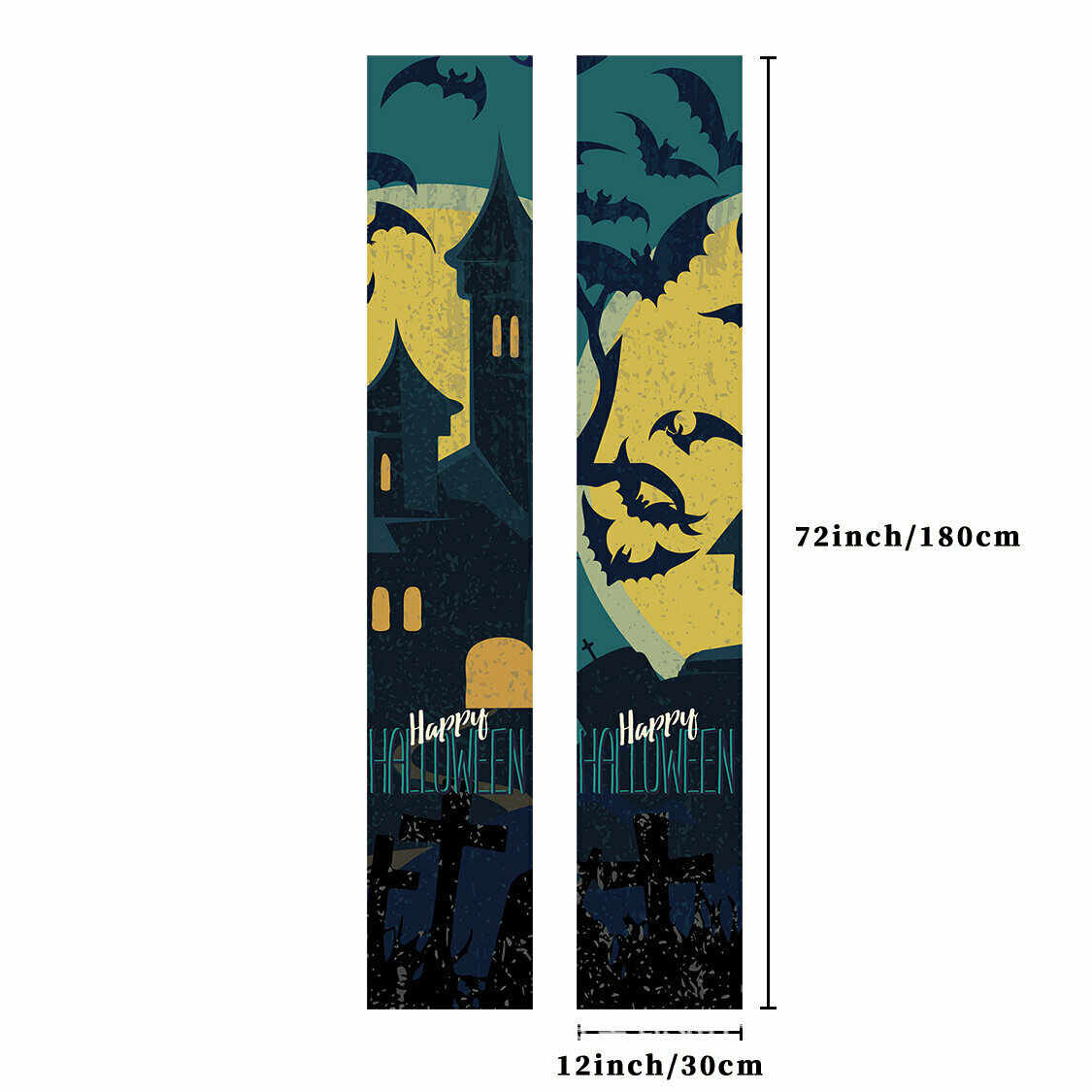 Адвент-календарь "Летучая мышь" 018, на Хэллоуин, ткань для флага, пластик