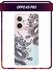 Чехол на Oppo A5 Pro / Оппо А5 Про с принтом "Два китайских дракона", прозрачный