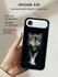 Чехол на Apple iPhone Air / Айфон Айр с принтом "Злобный волк из ночи"