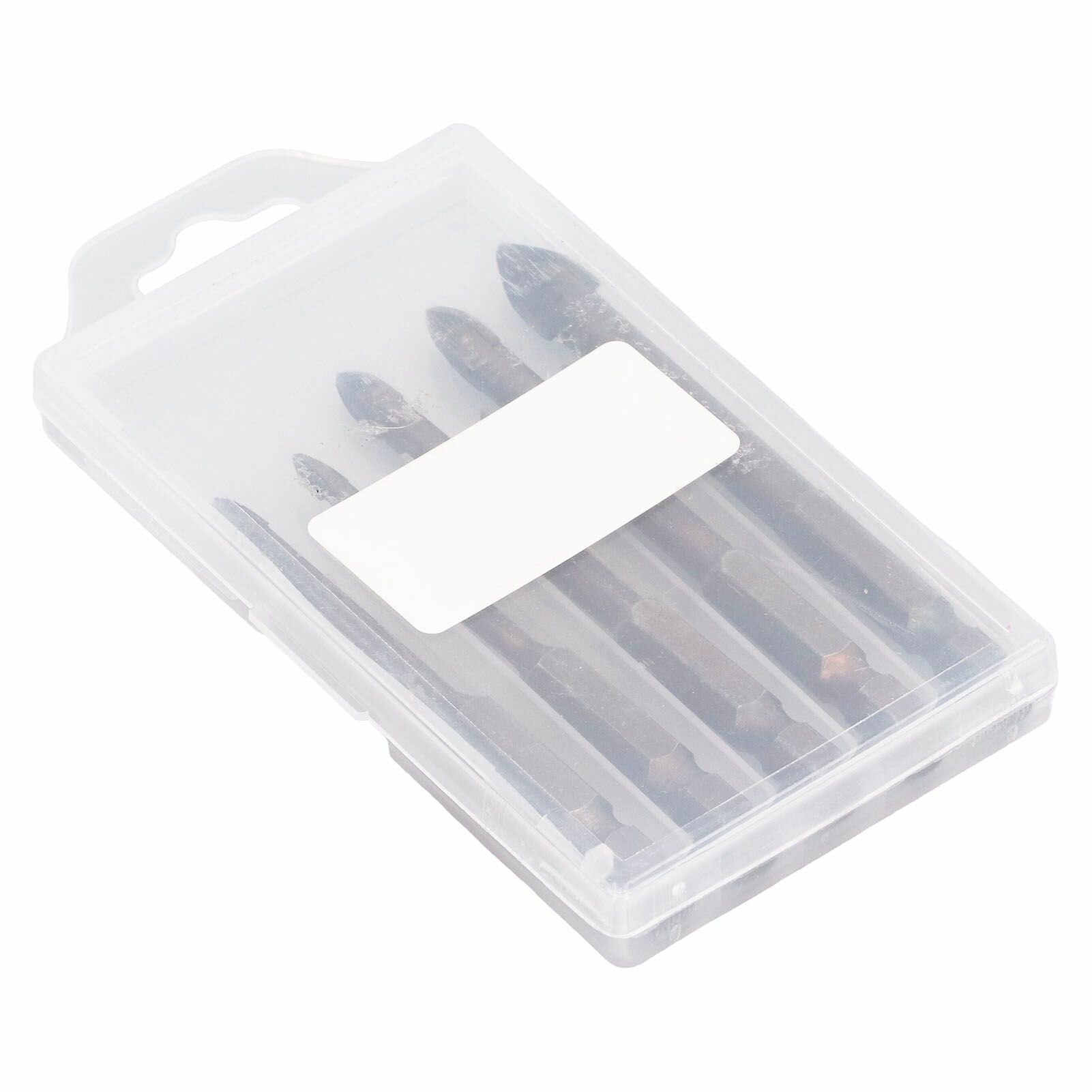 Набор сверл, шестигранные биты из цементированного карбида, для стекла, керамики, плитки, набор из 5 частей