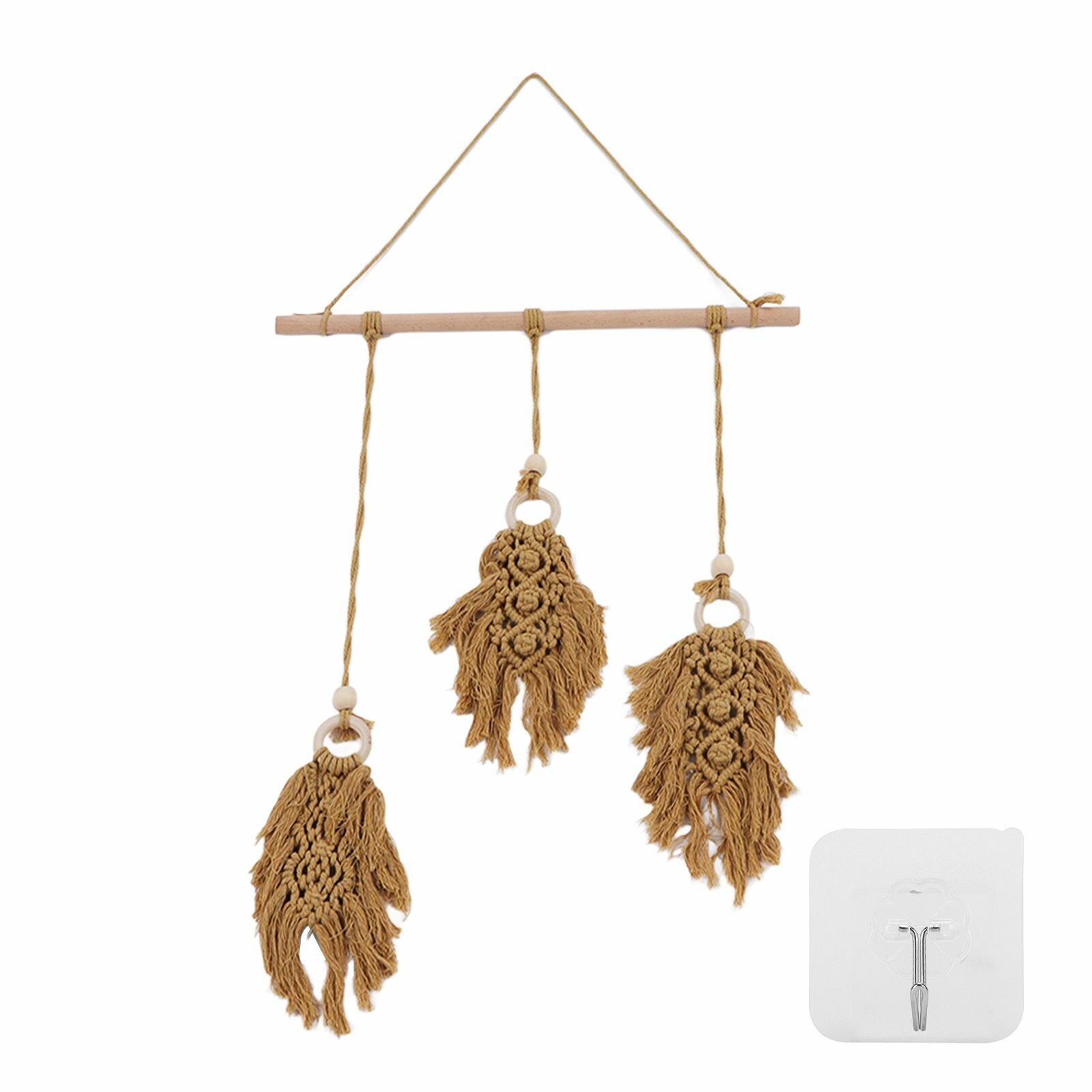 Гобелен в стиле бохо макраме настенный художественный декор для спальни и гостиной