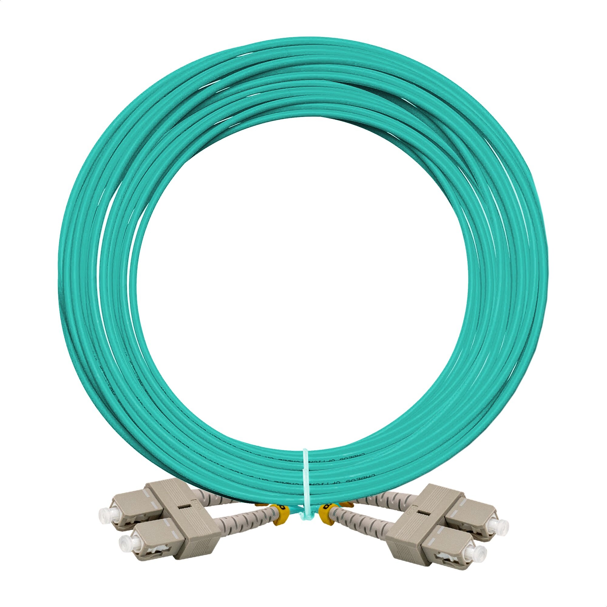 Патч-корд волоконно-оптический ExeGate FC-D-503-SC-SC-20M-LSZH (Шнур во MM 50/125 (OM3), SC/UPC-SC/UPC, Duplex, LSZH, 20м) EX297958RUS