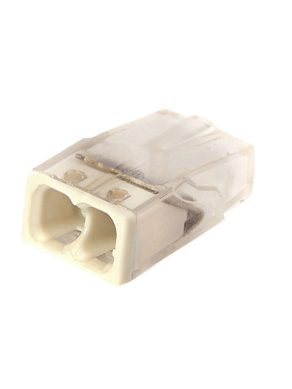 Клемма на 2 провода 2273-202 0,5-2,5 кв. мм самозажимная без пасты (40 шт.)