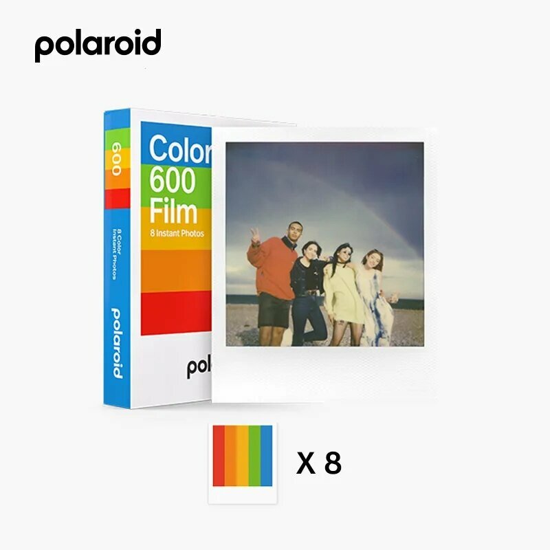 Polaroid Polaroid 600 белая рамка цветная фотобумага пленка ретро подставка сделанная сразу