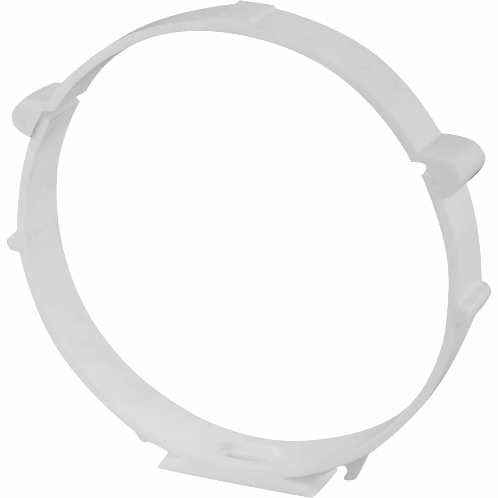 Equation крепление для круглых воздуховодов D125 мм пластиковое, прочное монтажное изделие