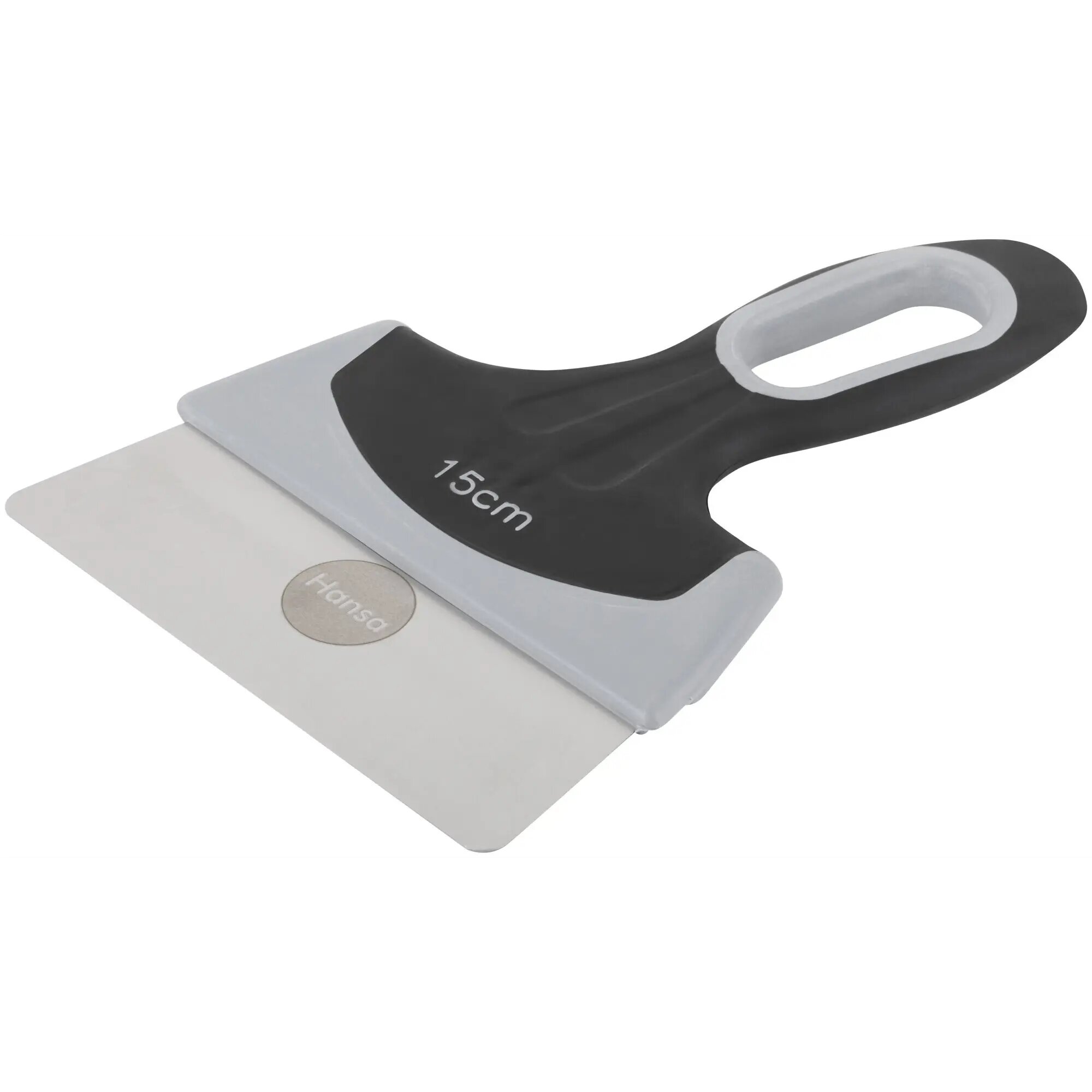 Шпатель малярный Hansa 642150 150 мм с двухкомпонентной ручкой для отделки стен