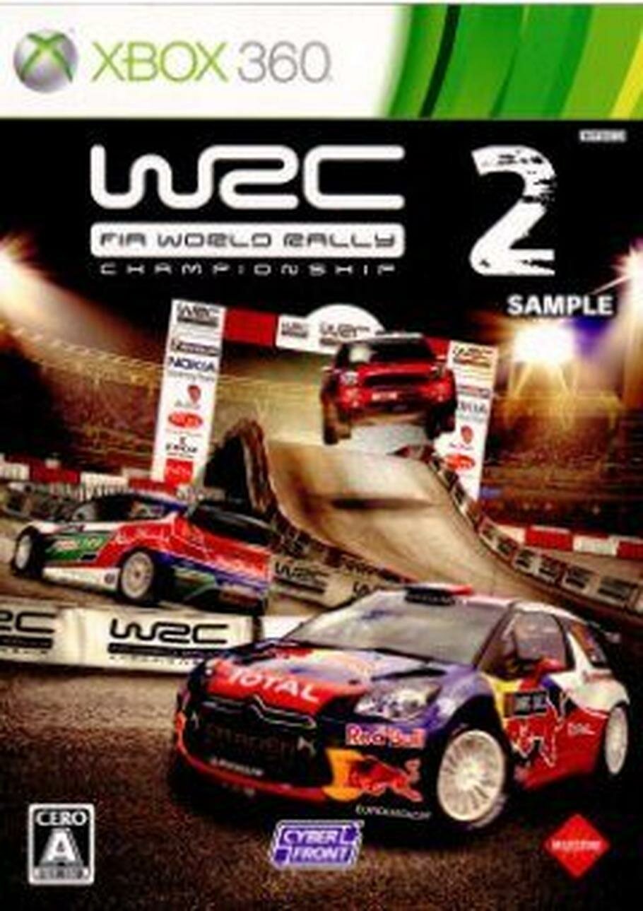 Диск с игрой W2c Rally Championship 2 для X-Box 360 прошивка LT 3.0 (русские субтитры)
