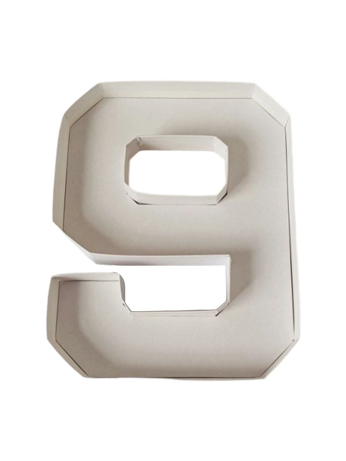 Креативный ящик для хранения продуктов в форме буквы, Биоразлагаемый контейнер для конфет