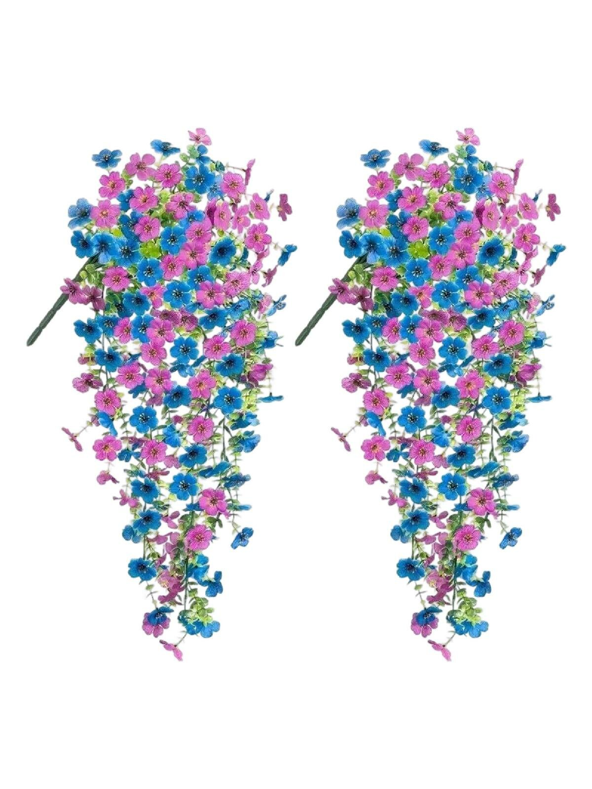 Искусственная зелень, эвкалипты и Ипомея Для украшения стен внутри и снаружи помещений