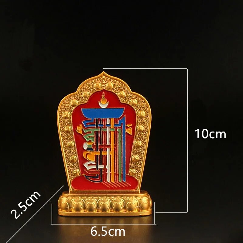 Буддийская статуэтка из меди Калачакра Манджушри