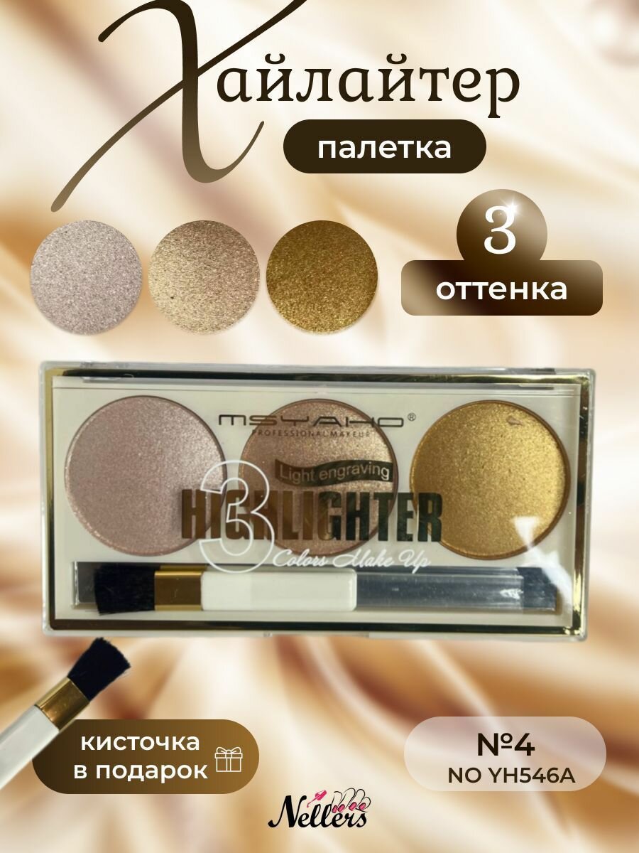 Хайлайтер для лица сияющий