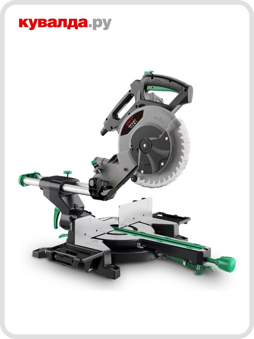 Пила торцовочная сетевая DWT KGSP18-255 P радиально-рычажная