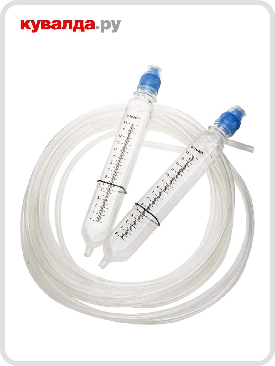 Гидроуровень ЗУБР со шкалой, 15м 3482-08-15