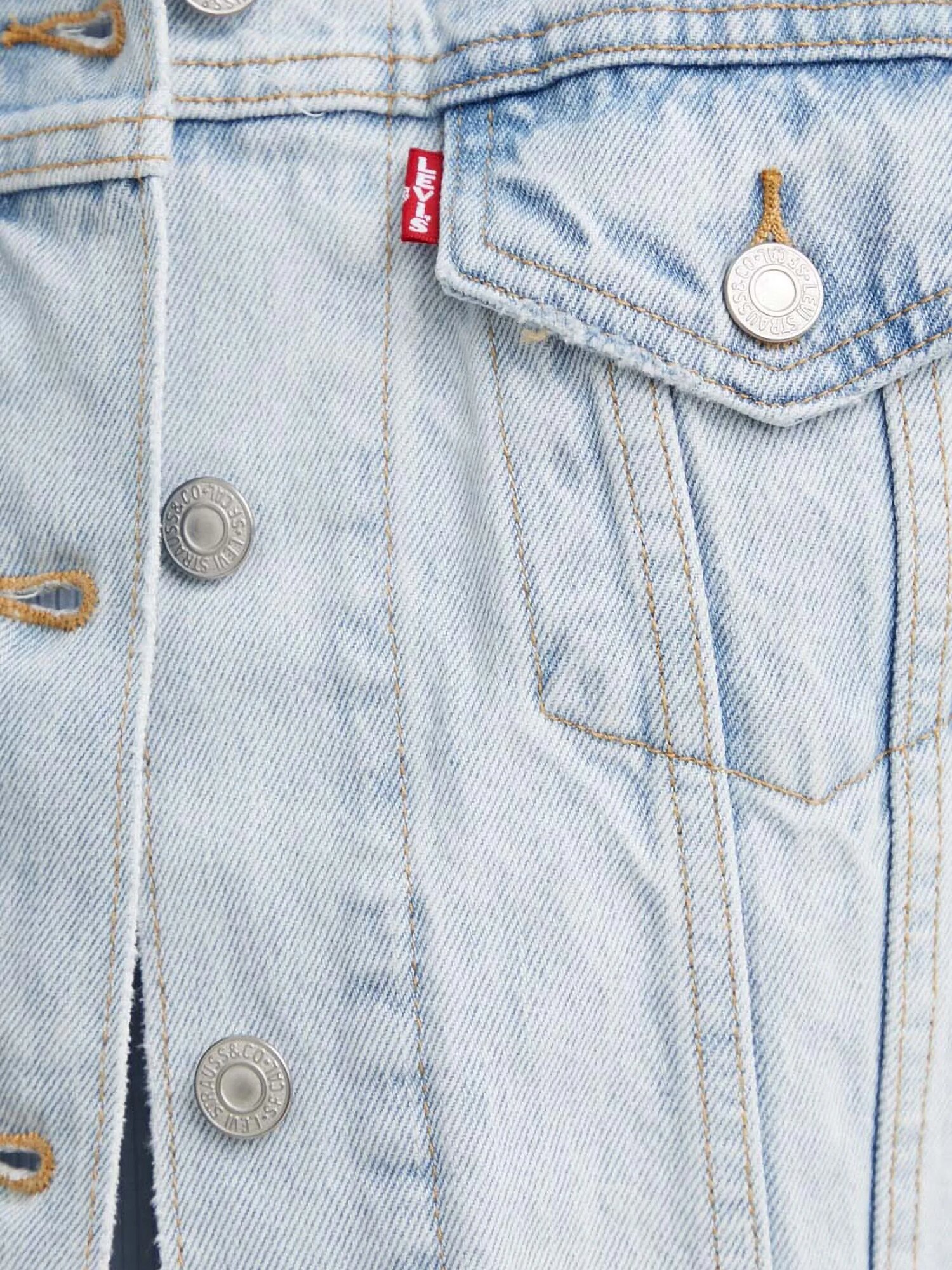 Куртка джинсовая Levi's, размер L, голубой — фото 1
