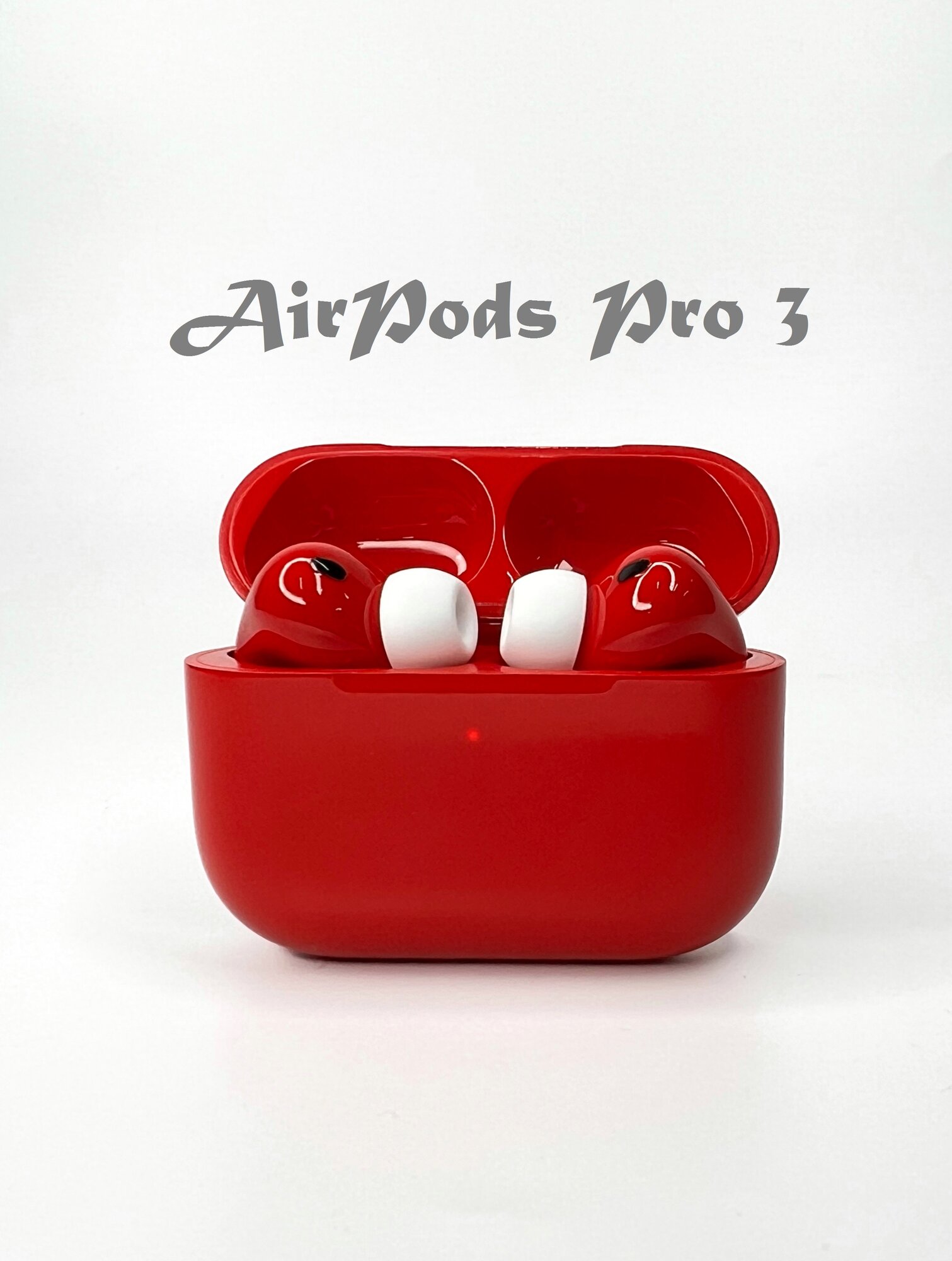 Наушники Apple AirPods Pro 3 (ANC, MagSafe) (2025) Красный глянец, Тотал.