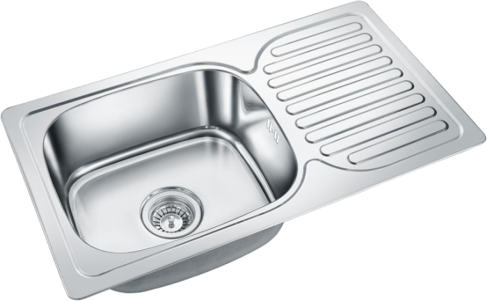 Мойка кухонная Emar Steel 302A