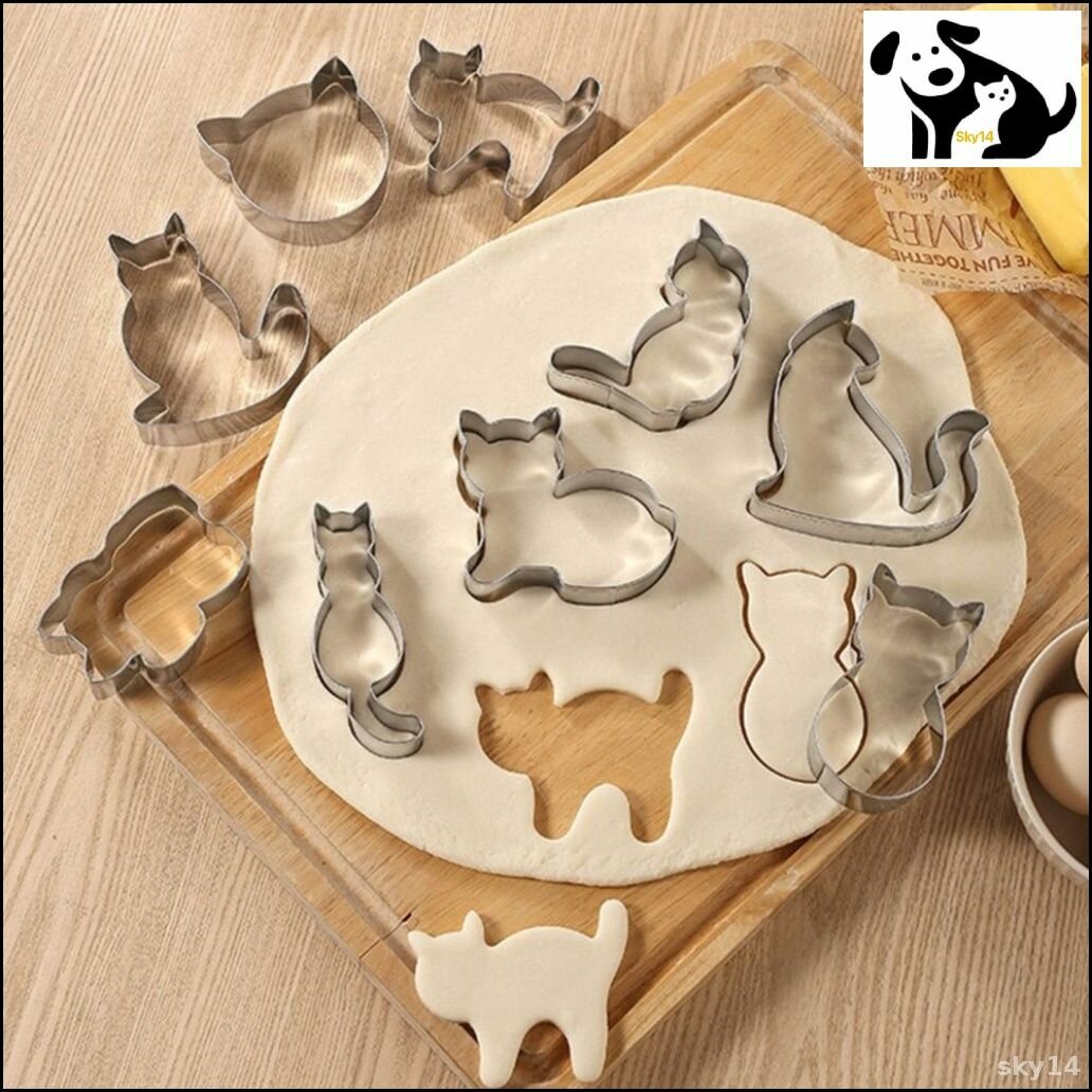 Эксклюзивный набор фигурных форм для выпечки, 9 предметов 7x7 см