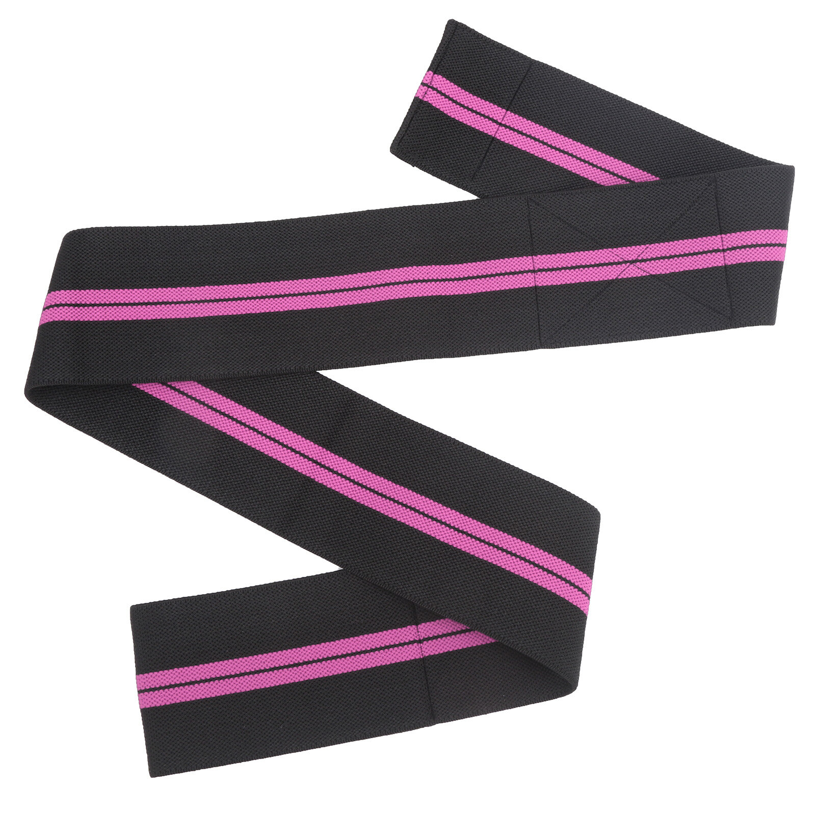 Спортивный бандаж на локоть, эластичная повязка, регулируемый компрессионный рукав Черный с фиолетовыми полосками