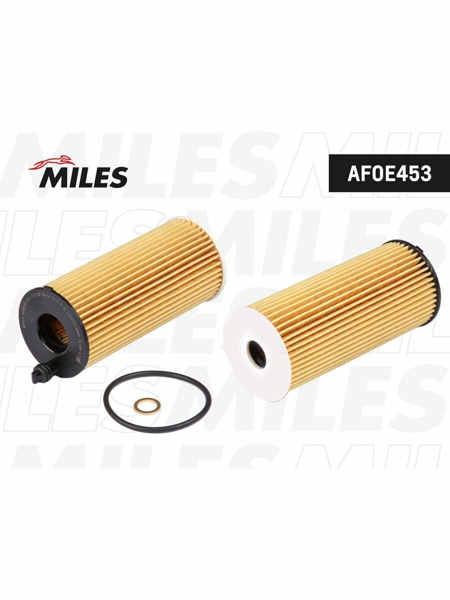 Фильтр масляный MILES AFOE453 для а/м TOYOTA Supra, BMW 5 / Тойота Супра, БМВ 5