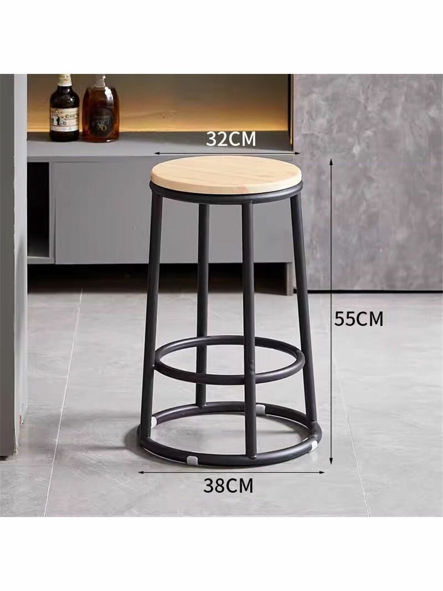 Барный стул, 1 шт. можно выбрать длину 55 см или 60 см 65cm