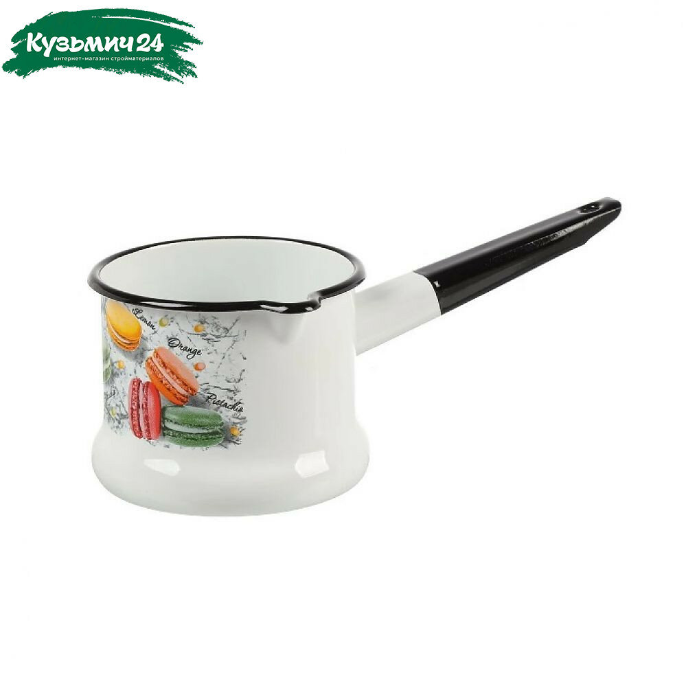 Ковш эмалированный Керч Цветное печенье 1 л