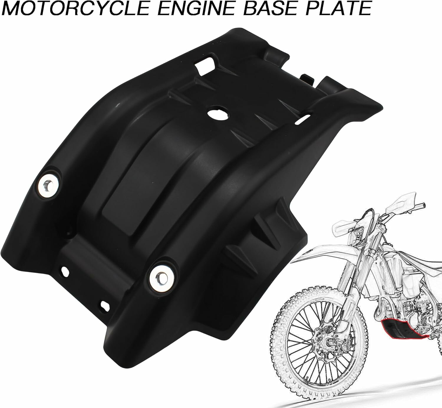 Защита двигателя мотоцикла KTM Husqvarna EXC-F FE 350