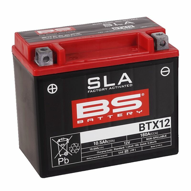 Аккумулятор BS-Battery для мотоциклов APRILIA RSV4 1000R; SCARABEO; SHIVER BMW R 1300GS; F 900R