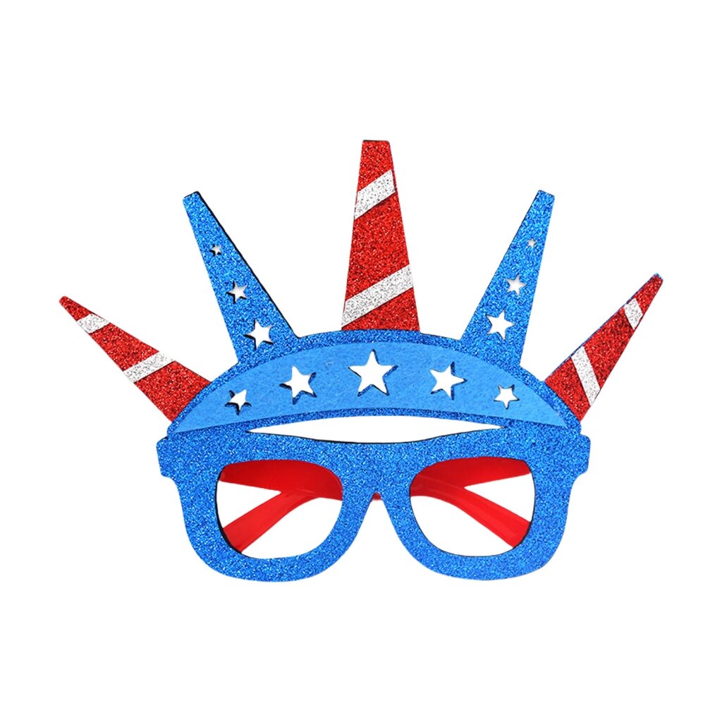 Патриотическая 4 июля Flag Отпечатает красный синий и белый картон фото для празднования Дня независимости