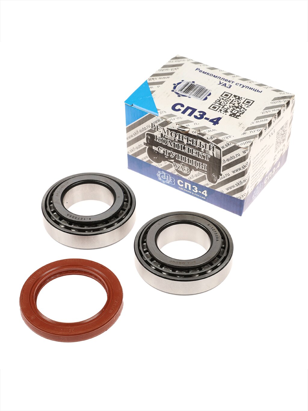 Ремкомплект для а/м УАЗ 3151,3160 передней и задней ступицы (подшипники+сальник) "СПЗ-4"
