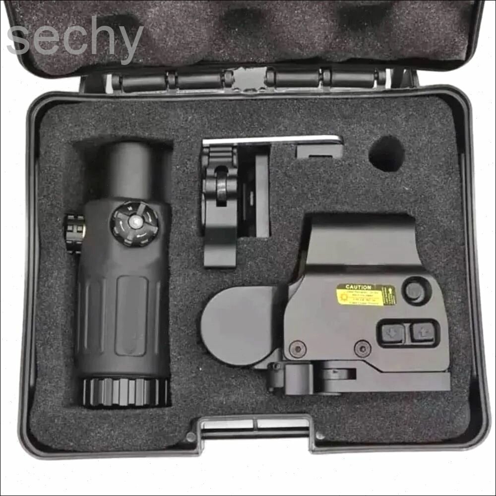 Прицел коллиматорный EOTech 558 Red Green Point + MAGNIFIER G33 - 3X (black)