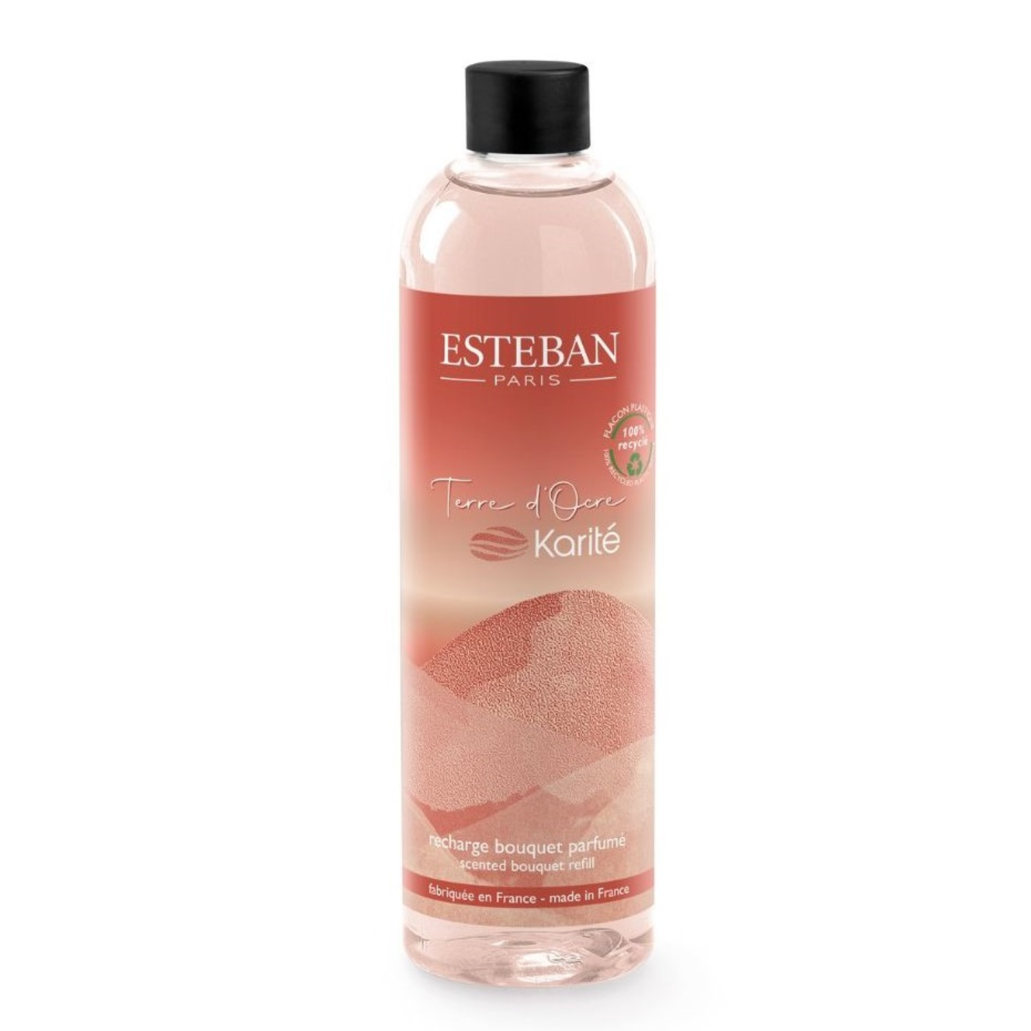 Аромат для диффузора (рефилл) Esteban Paris Parfums "Янтарь и масло Ши/TERRE D'OCRE KARITÉ" 250 мл.