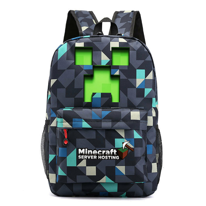 Школьная сумка Minecraft, рюкзак для школьников начальной школы, рюкзак большой вместимости, рюкзак Эндермена