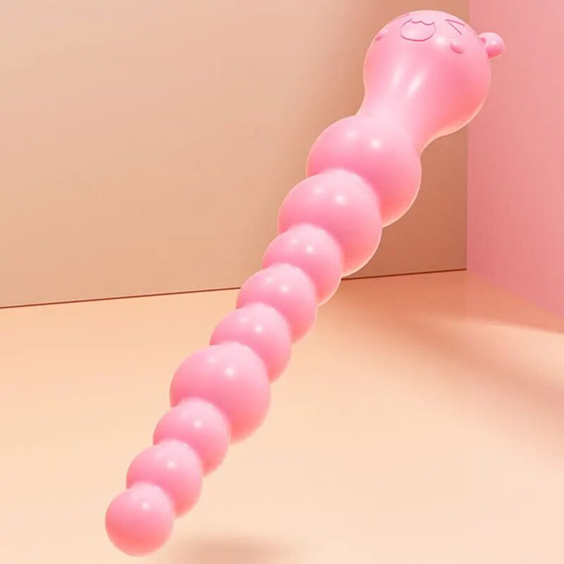 Силиконовый фаллоимитатор с бусинами, анальная пробка, секс-игрушки для мужчин, секс-игрушки для женщин, вагинальный массаж, анальный тренажер, игрушки для пар 18+